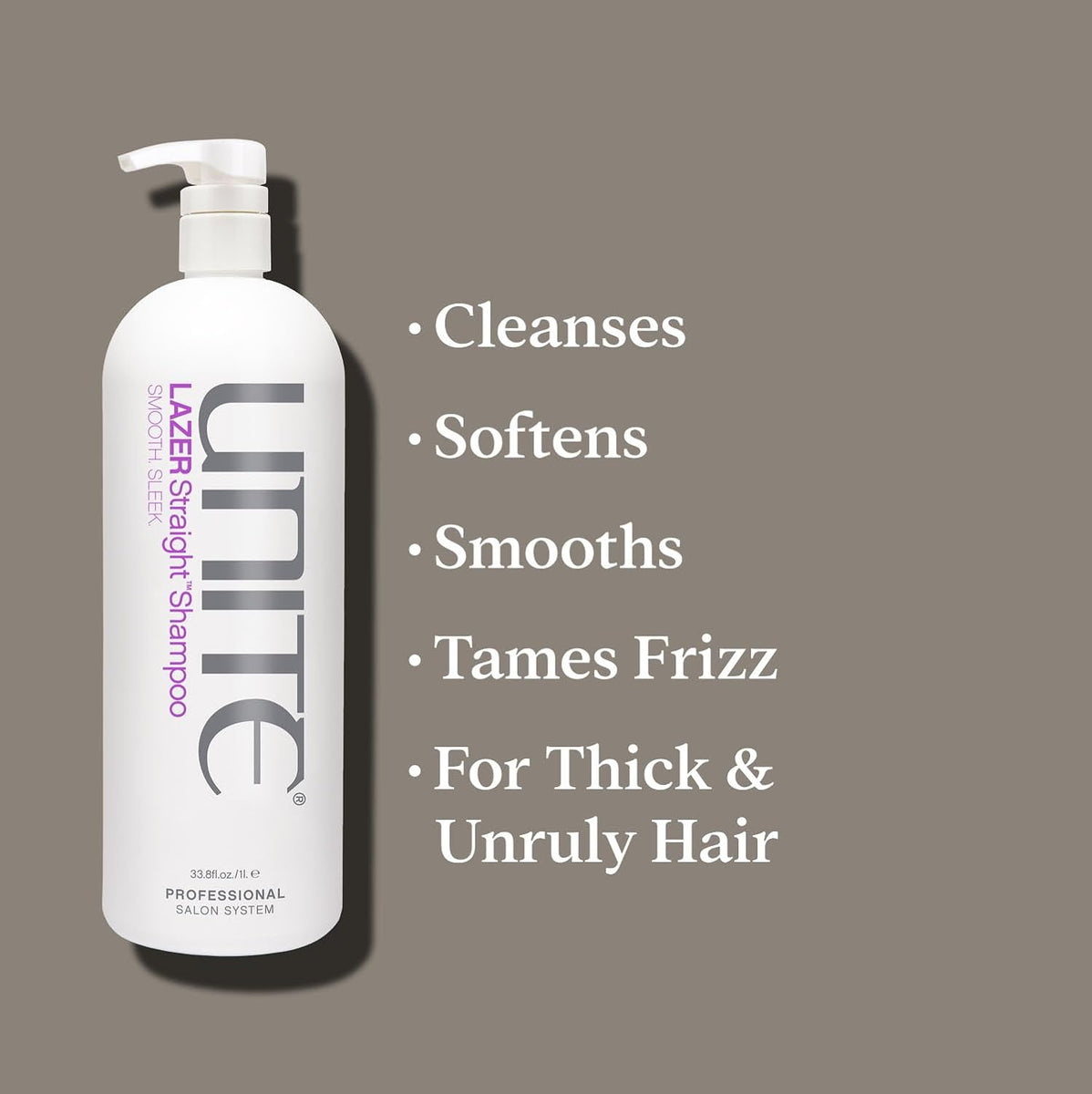 Unite Hair Unite Lazer Straight Daily Smoothing Shampoo 300ml / 1000ml ...
