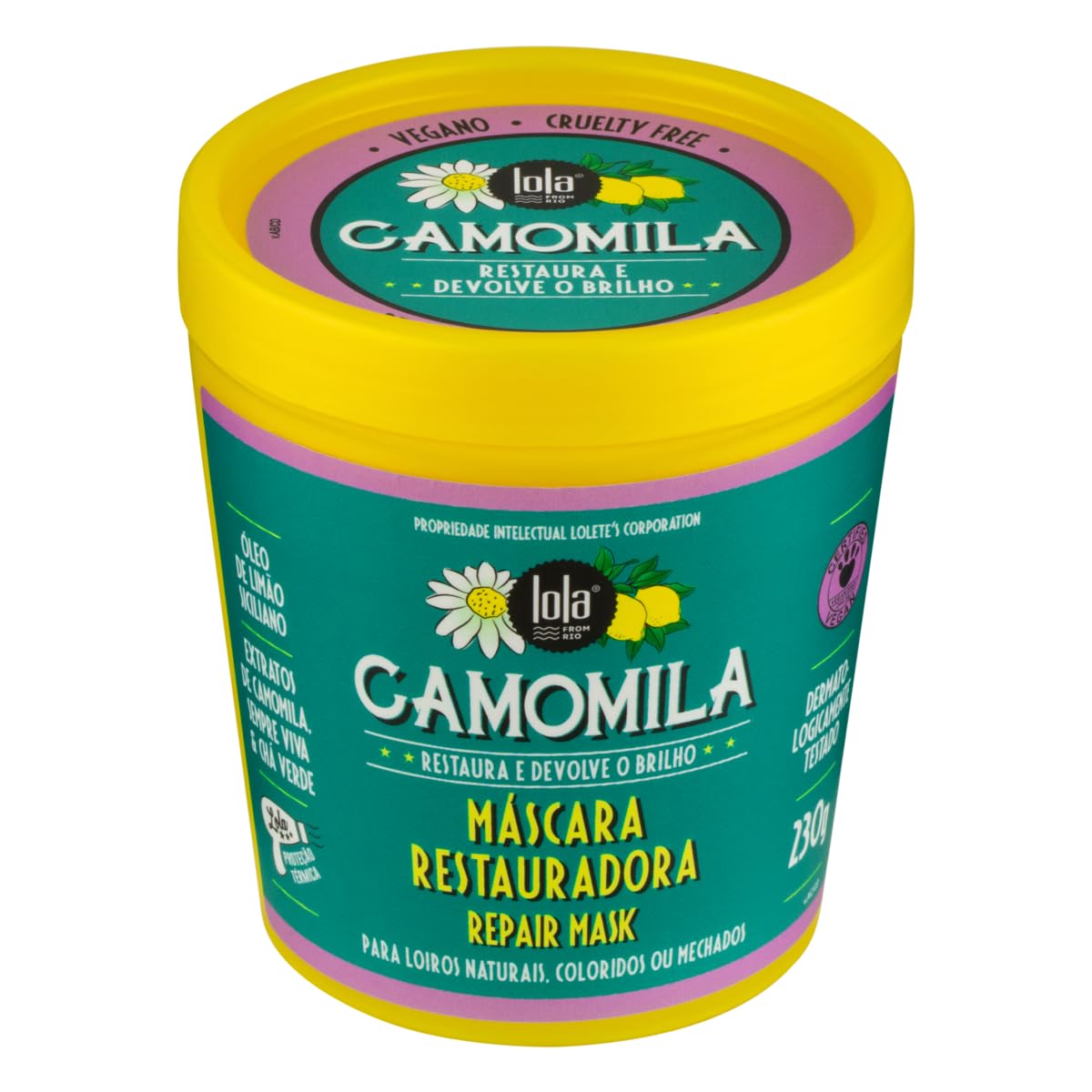 Lola Cosmetics Camomila Restorative Mask 230g – Afro Hair Boutique