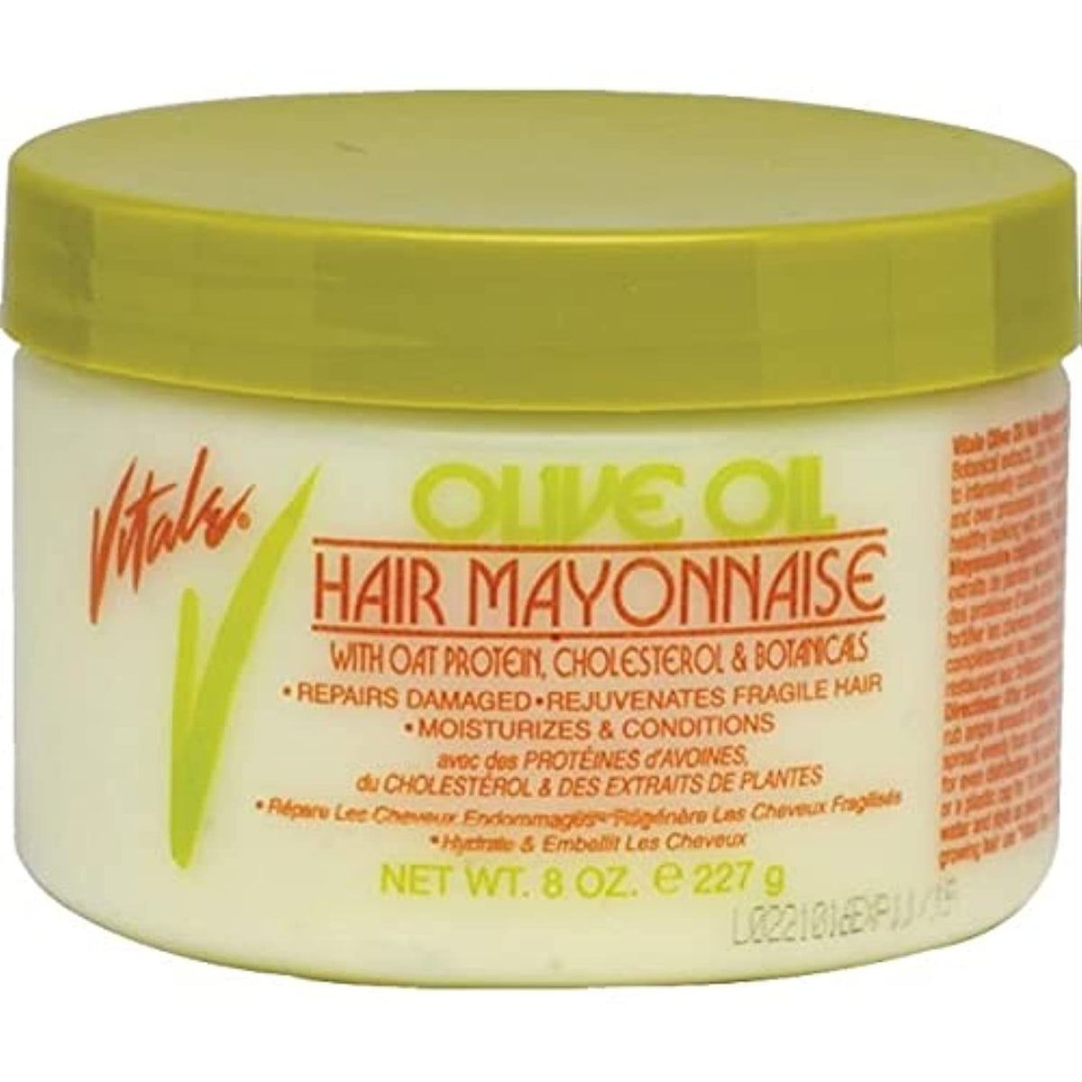 Vitale Olive Oil Hair Mayonnaise 227g – Afro Hair Boutique