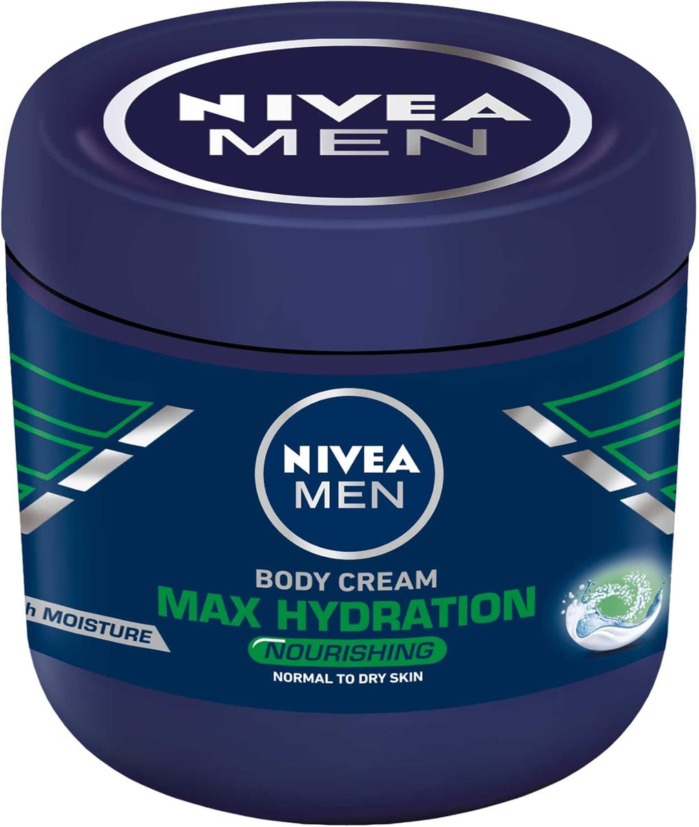 Nivea Men Maximum Hydration Body Cream 400ml – Afro Hair Boutique