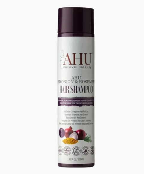 AHU Care AHU Red Onion And Rosemary Hair Shampoo – Afro Hair Boutique
