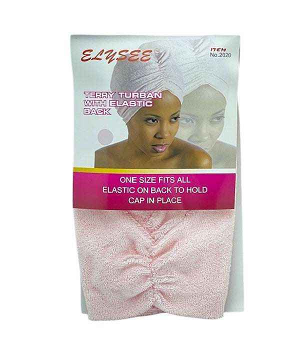 Elysee Star Terry Turban With Elastic Back 2020 – Afro Hair Boutique