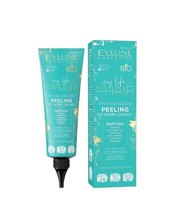 Eveline My Life My Hair Peptides Trichological Scalp Peeling 125ml ...