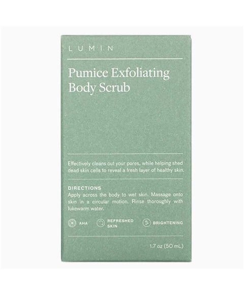 Lumin Pumice Exfoliating Body Scrub 50ml – Afro Hair Boutique