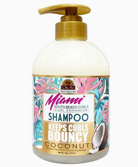 Okay Miami Keep Curls Bouncy Coconut Shampoo – Afro Hair Boutique