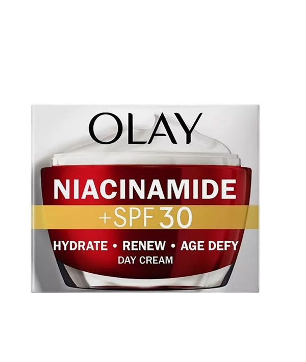 Olay Niacinamide Hydrate Reage Defy SPF 30 Day Cream 50ml – Afro Hair ...