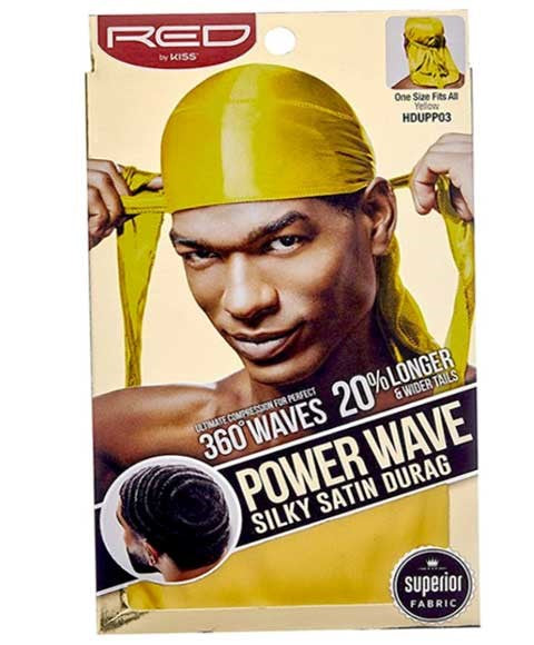 Red By Kiss Power Wave Silky Satin Durag – Afro Hair Boutique