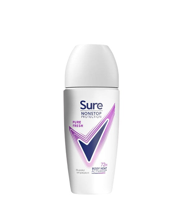 Sure Nonstop Protection Pure Fresh Deodorant Roll On 50ml – Afro Hair ...