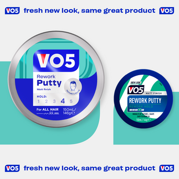 VO5 Matt Finish Rework Putty Rework Hold – Afro Hair Boutique
