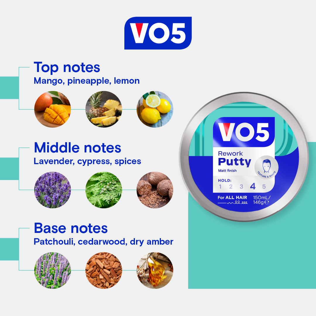 VO5 Matt Finish Rework Putty Rework Hold – Afro Hair Boutique